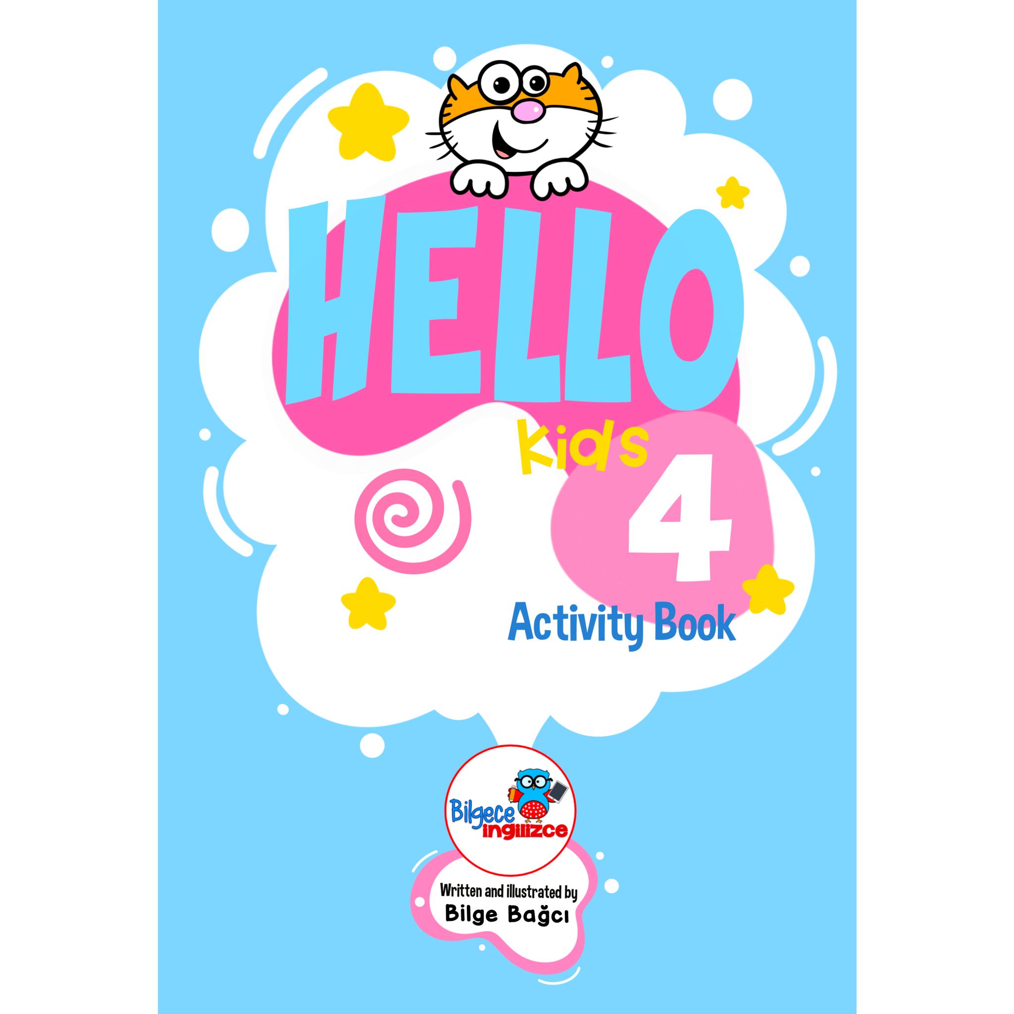 HELLO Kids Activity Book 4 - 390.00 TL